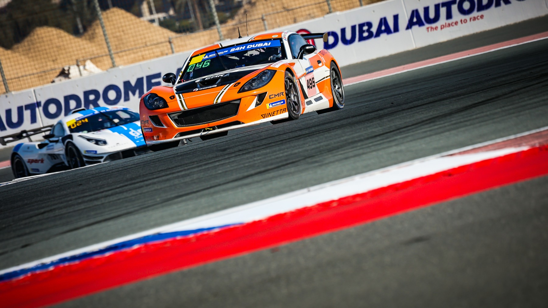 Dominant Pole Position For Pure Rxcing In Michelin 24H DUBAI Qualifying