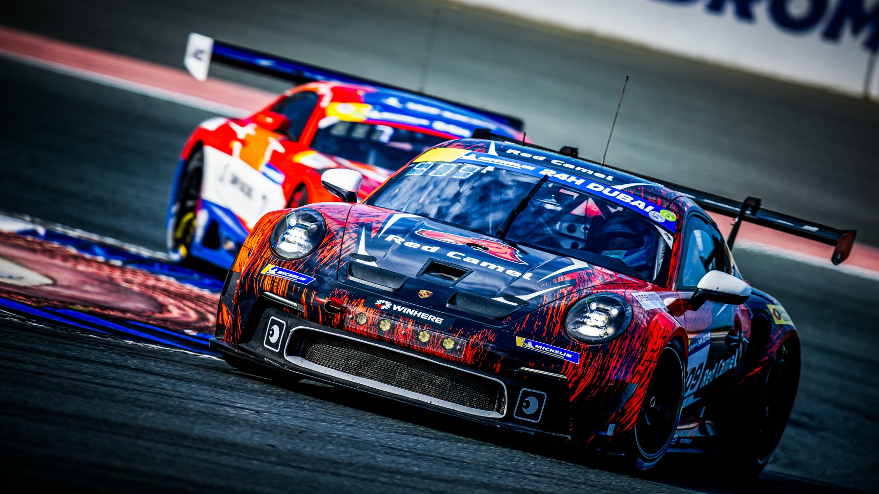 Dominant Pole Position For Pure Rxcing In Michelin 24H DUBAI Qualifying