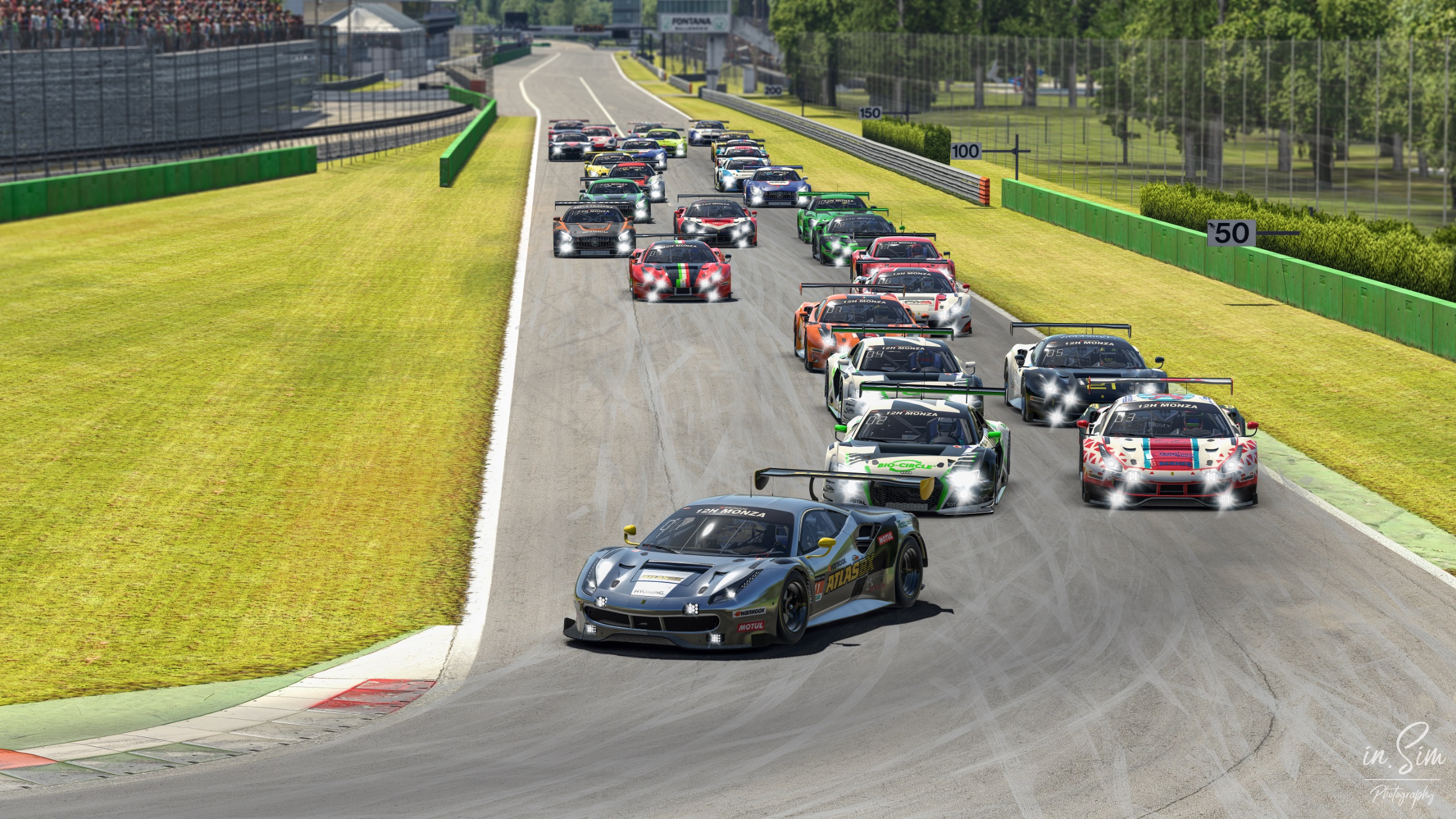Red Camel Esports leads first iRacing 12H MONZA after four hours