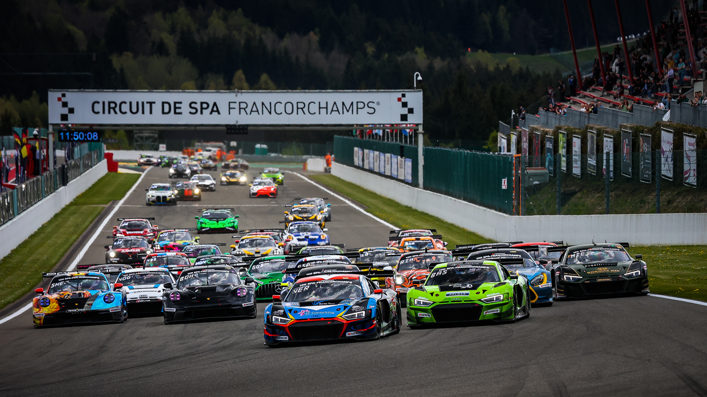 Heart of Racing by SPS leads five-way GT3 fight at 2023 Hankook 12H SPA ...
